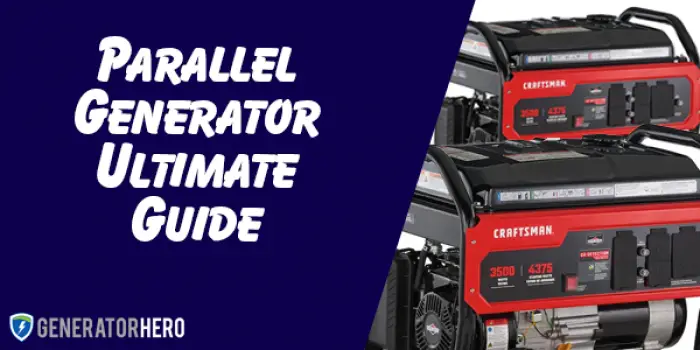 How To Connect Two Generators In Parallel - Miller Sentwo1953